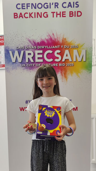 Daisy Roberts Smashes Our Easter Egg Challenge! – Love Wrexham